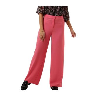 Notes du Nord Weite Fuchsia Hose - - Trousers - Damen - Rosa - S