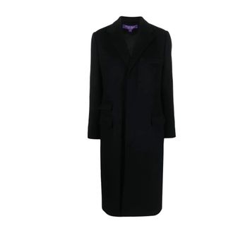 Ralph Lauren Femme, Manteaux, Noir, Taille: 38 FR Manteau Doublé Beatrisa