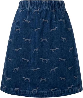 Trussardi Denim Minirock - - Skirts - Damen - Blau - S
