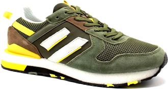 Lumberjack Lumberjack Herren Warner Gymnastikschuh, Military Green Brown, 41 EU