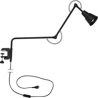 Homemania Tischleuchte, Metall, Schwarz