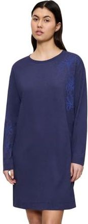 Triumph Endless Comfort NDK 01 LSL Nightgown, Blue - Combinaison foncée, 50 Femmes