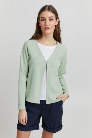 Oxmo Sweatjacke OXJonia Modischer Pullover