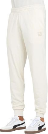 Puma Puma, Homme, Pantalons, Beige, Taille: XL Élevé Crème Pantalon Sportif