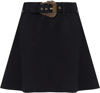 Versace Jeans Couture Femme, Jupes, Noir, Taille: 36 FR Gonna 75Hae325-F0010