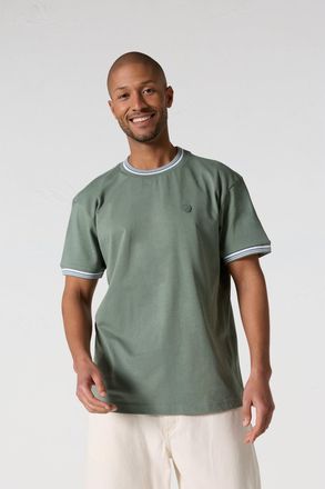 Jott T-shirt col rond mixte Vert sauge Ley - Taille XL
