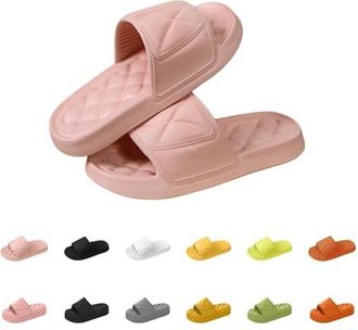 Generic Chaussures de bain antidérapantes pour femme - Chaussons confortables - Pour homme et femme - Nuages confortables - Mules souples originales - Semelle