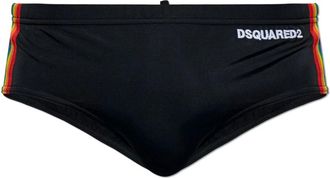 Dsquared2 Homme, Maillots de bain, Noir, Taille: XL Slip de bain