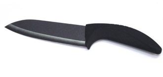 Yoko Design Couteau Chef ceramique 15 cm noir