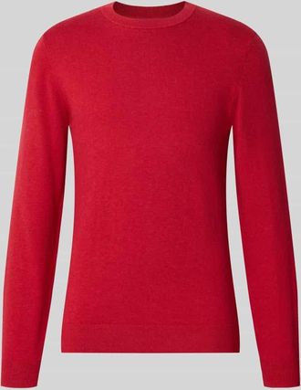 Mc Neal Strickpullover aus Baumwoll-Kaschmir-Mix mit Rundhalsausschnitt