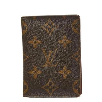 Louis Vuitton unisex, Pre-owned, Brun, Taille: ONE Size Portefeuille Pre-owned en toile Monogram