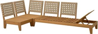 IKEA HATTHOLMEN Modulecksofa 3-sitzig/au&szlig;en