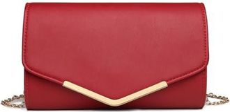 Miss Lulu Élégant sac à bandoulière avec chaîne pour femme - sac à main de soirée pour les fêtes, les mariages et les événements spéciaux