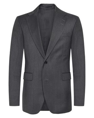 Tiger Of Sweden Anzugsakko aus Schurwolle mit Struktur, Regular Fit in