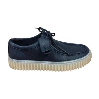 Clarks Homme, Chaussures, Bleu, Taille: 42 EU Laced Chaussures