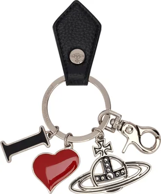 Vivienne Westwood Womens Keychain With Charms Multicolour Polyester Keyrings & Keychains