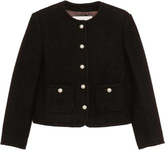 Dunst Button-up Collarless Jacket