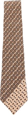 Giorgio Armani cravate imprimée (années 1990) - Tons neutres
