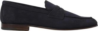 Churchs Homme, Chaussures, Bleu, Taille: 42 EU Suede Loafer