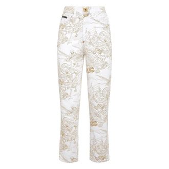 Philipp Plein Damen, Jeans, Wei&szlig;, W26Gr&ouml;&szlig;e