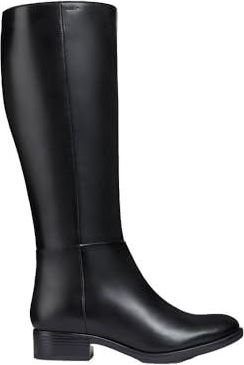Geox Femme D Felicity D Bottes, Black, 39.5 EU