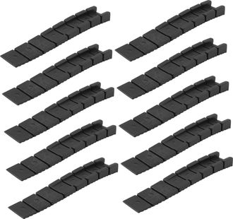 Artibetter 20 Stück Teiliges Möbel Nivellierkeile aus Stapelbar rutschfest Druckfest Verstellbare Keile für Sofa Tisch Stuhl Kühlschrank zur Behebung Unebener Bö