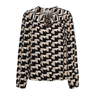 &Co Woman Damen, Blusen & Hemden, Schwarzk, LGr&ouml;&szlig;e
