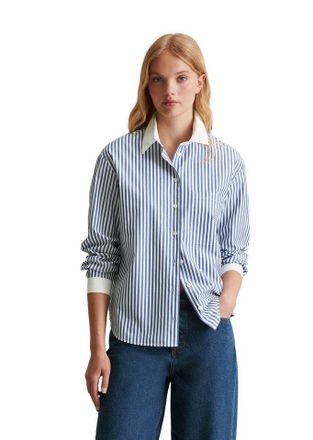 Marc O'Polo Denim Langarmbluse aus Papertouch Popeline