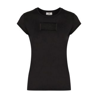 Elisabetta Franchi Damen, Oberteile, Schwarzk, SGr&ouml;&szlig;e