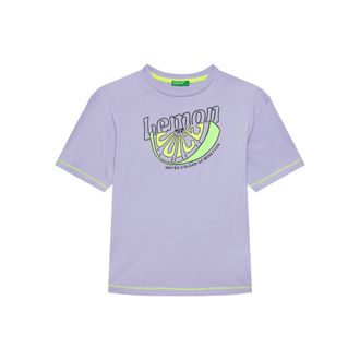 Benetton United Colors Of Benetton T-Shirt 3I1XC10P6 Violett Regular Fit