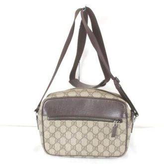 Gucci Pre-owned GG Supreme Schultertasche - - Pre-owned - Damen - Beige - ONE SIZE