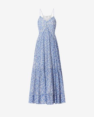 Isabel Marant Robe Sabba - Femme - Bleu - Taille 34 - Marant &Eacute;toile