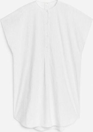 Arket Tunika Mit Flügelärmeln -Weiß