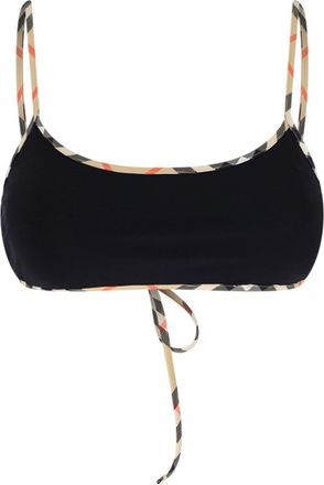 Burberry Badeanzugoberteil Check