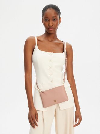 Pinko Handtasche PINKO Flat Horizontal Mini PE 25 PCPL 104277 A0F1 Rosa