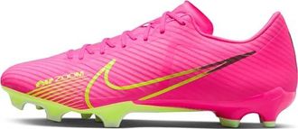 Nike Nike Football Soccer Shoe Zoom Vapor 15 Academy FG/MG, Pink Blast/Volt-Gridiron, DJ5631-605, 43 EU (M 9.5 US)