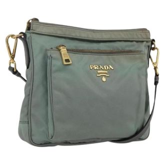 Prada Sac bandouli&egrave;re Vintage Pre-owned - Femme - Pre-owned - Vert - Taille: ONE Size