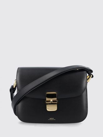 A.P.C. A. P.C. Mini sac bandouli&egrave;re Grace en cuir de vache lisse avec rabat et boucle