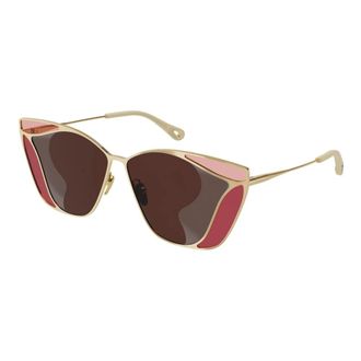 Chlo&eacute; Gemma Sonnenbrille - - Accessories - Damen - Gelb - 59 MM