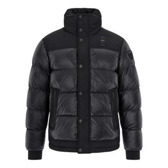 Blauer Winterjacken - - Jackets - Herren - Schwarzk - L
