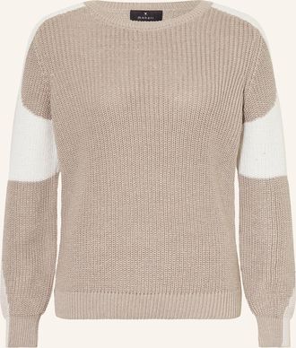 Monari Monari Pullover Mit Glitzergarn grau