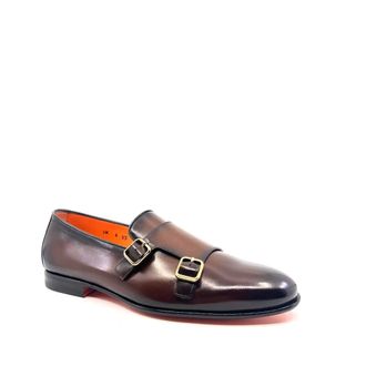 Santoni Herren, Schuhe, Braun, 42 EUGr&ouml;&szlig;e