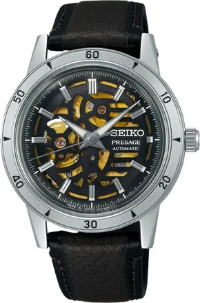 Seiko Style 60s Open Heart - Femme - Accessoires - Gris - Taille: ONE Size