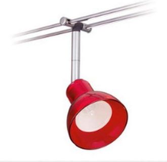 Paulmann Rail System Light&Easy Spice Spot Chili Chrom matt Rot trans