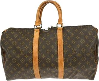 Louis Vuitton unisex, Pre-owned, Brun, Taille: ONE Size Sac Week-End en Toile Pre-owned