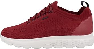 Geox Homme U Spherica A Sneakers, Red, 45 EU