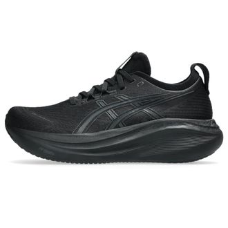 Asics Womens Gel-Nimbus 27 Running Shoe, Schwarz/Grau (Black/Graphite Grey), 39 EU