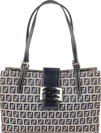 Fendi Crossbody Bags - Fendi FF Monogram FF Buckle Handbag - Gr. unisize - in Bunt - f&uuml;r Damen