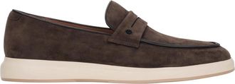 Estro & Luminara Homme, Chaussures, Brun, Taille: 42 EU Velour Mocassins