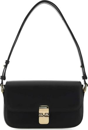 A.P.C. A.p.c., Femme, Sacs, Noir, Taille: ONE Size Grace Shoulder Bag